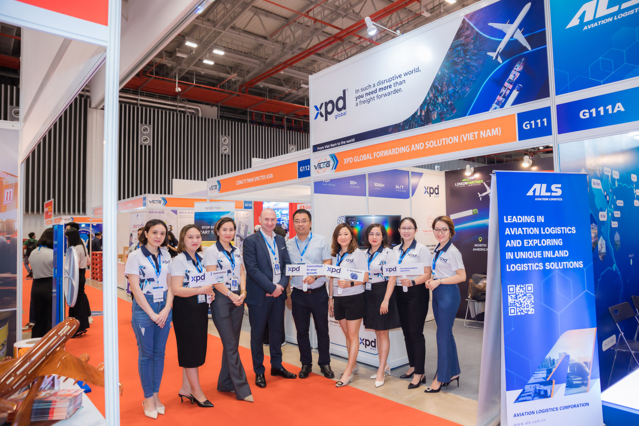 xpd global Vietnam present in at the VILOG 2023 event