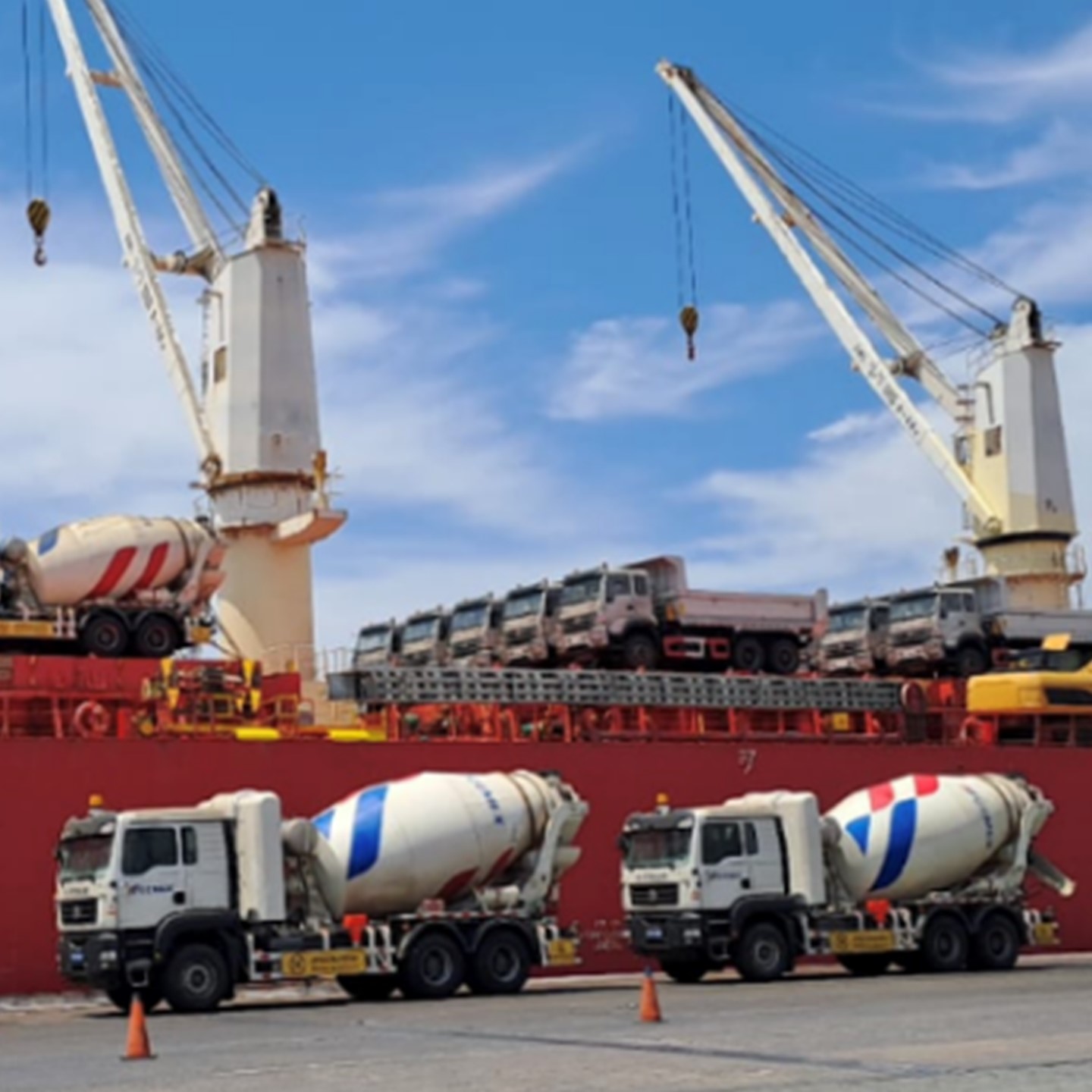 Case study | Large-scale cargo | break bulk | China to Mexico