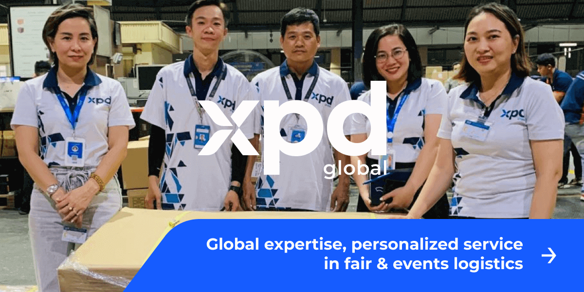 Fast and efficient logistics plans for fair and events cargo