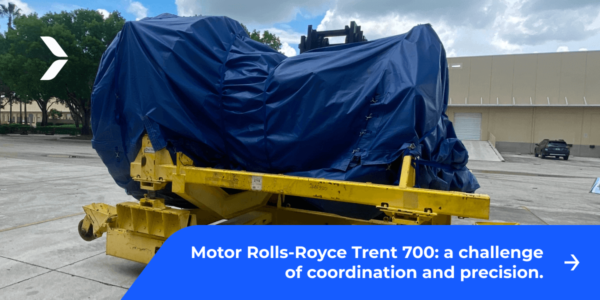 The epic journey of a seamless Rolls-Royce Trent 700 transportation