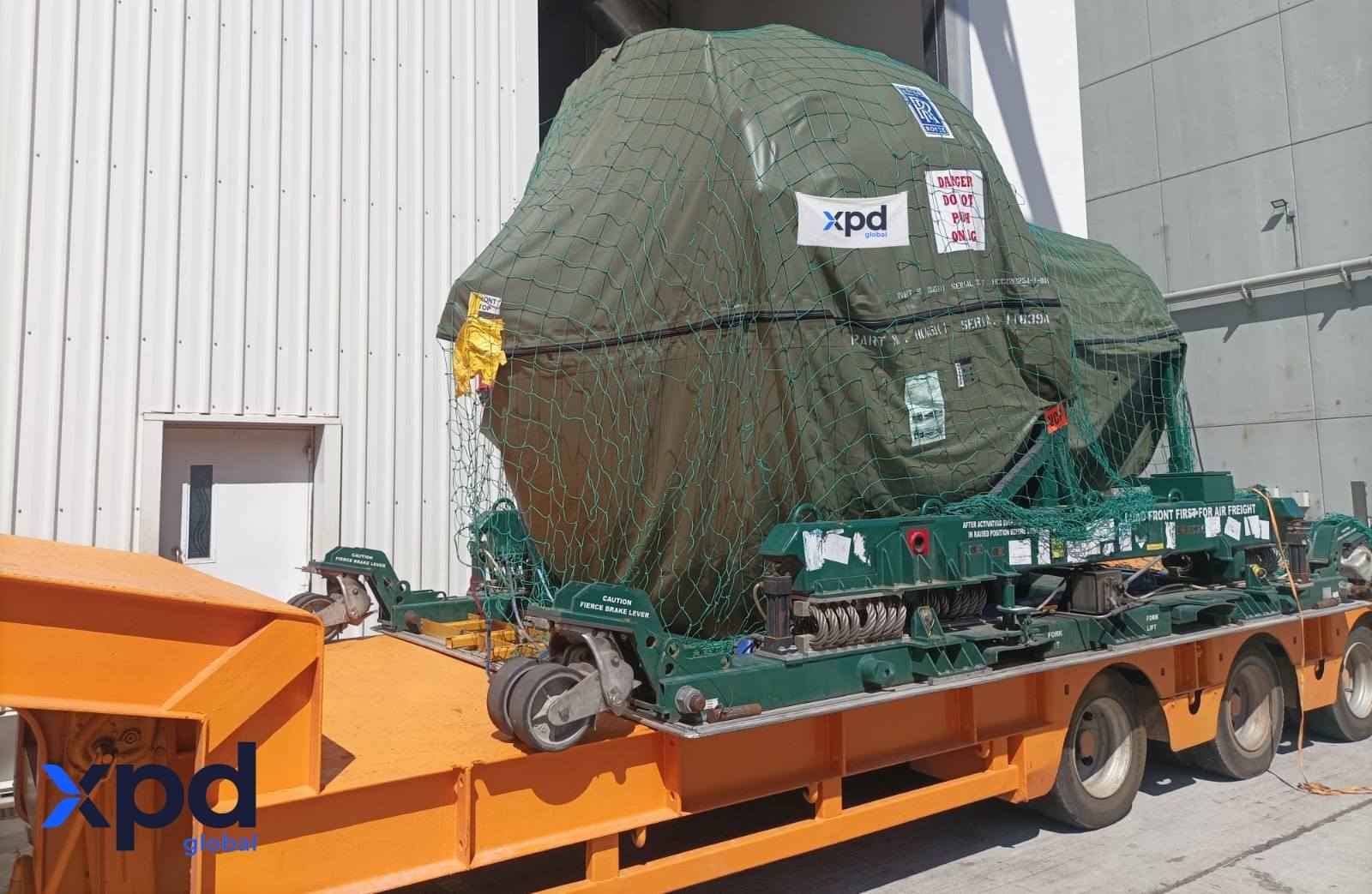 The epic journey of a seamless Rolls-Royce Trent 700 transportation